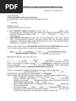 Contoh RISALAH PERUNDINGAN BIPARTIT | PDF | Bisnis | Hukum