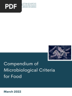 FSSAI Microbiological Standards | PDF | Bivalvia | Freezing