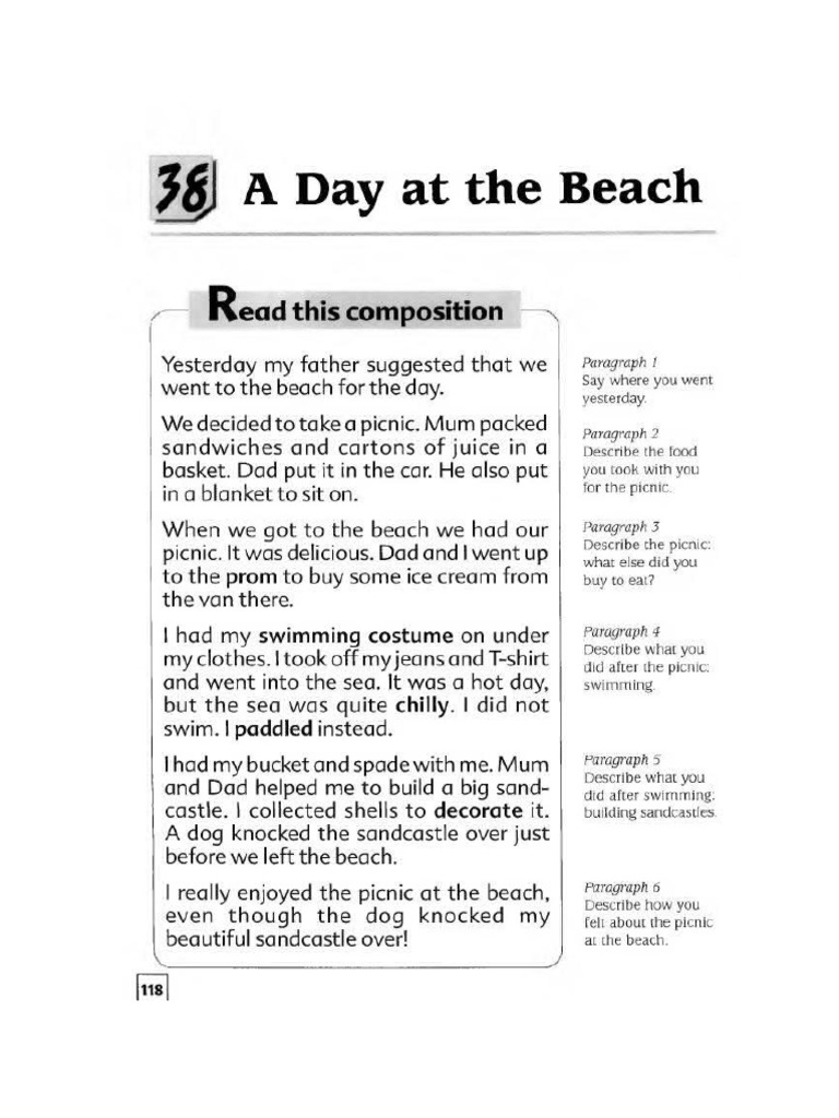 A Day at The Beach | PDF