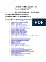 Dambii Ittiin Bulmaataa WALDAA SHARIIKUMMAA WALIGALAA | PDF