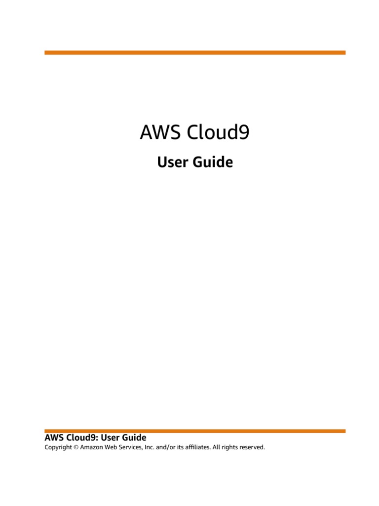 Aws Cloud9 Ug | PDF | Amazon Web Services | Integrated Development ...