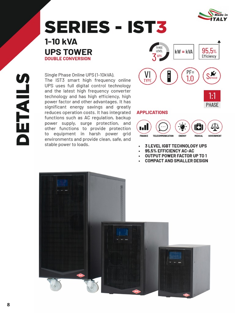 IST3 Series Data Sheet | PDF | Electrical Grid | Mains Electricity
