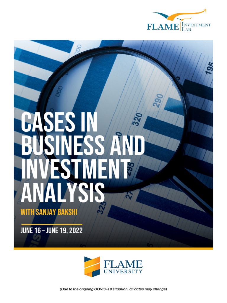 FIL Cases in Business and Investment Analysis | PDF | Investing ...