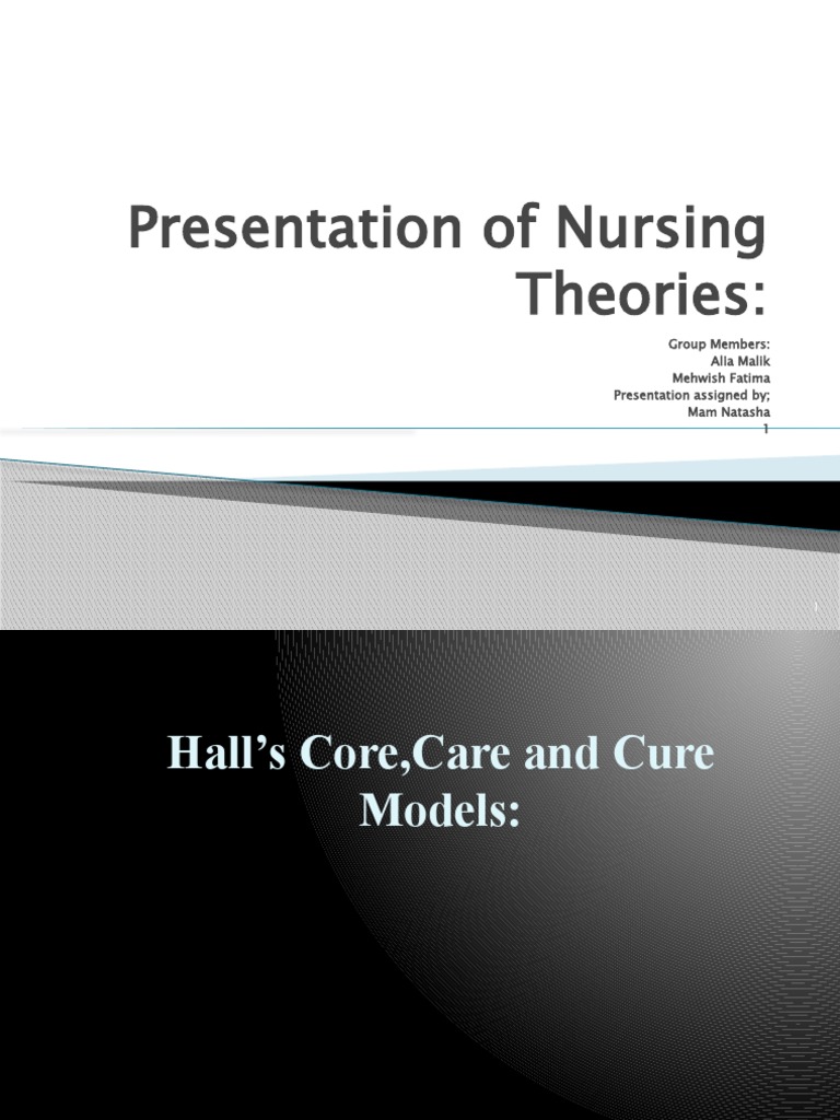 Lydia Hall's Care, Core, and Cure Theory | PDF | Nursing | Psychotherapy
