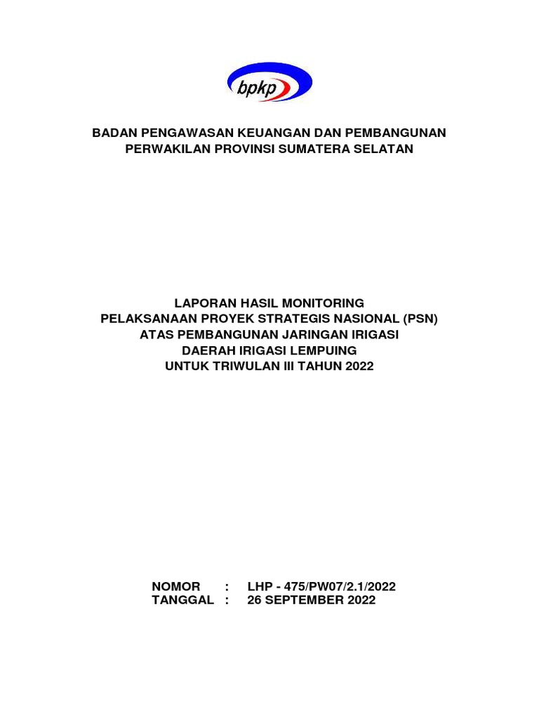 LHP 475 Monpsnlempuing Tw2 | PDF