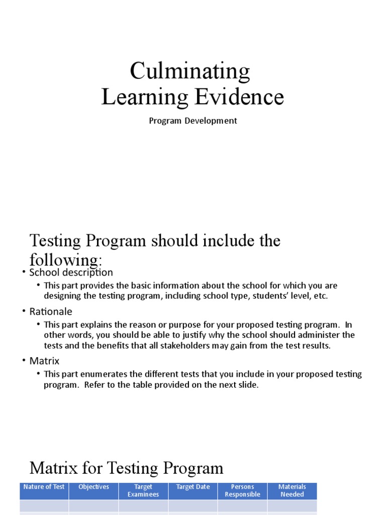 Guide Testing-Program | PDF | Career & Growth
