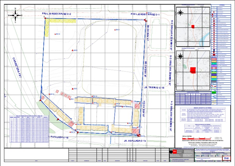5.4.1 - Planos Topograficos-TP-01 | PDF