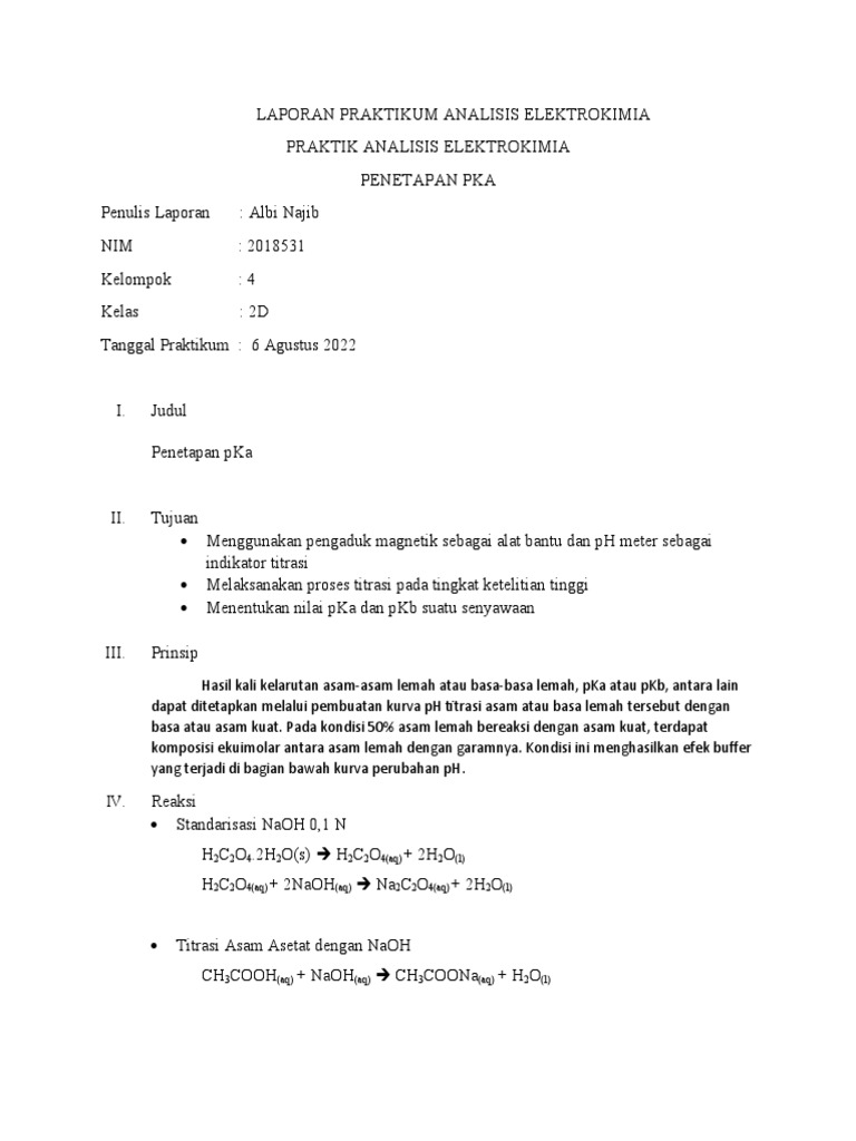 Albi Najib Penetapan Pka | PDF