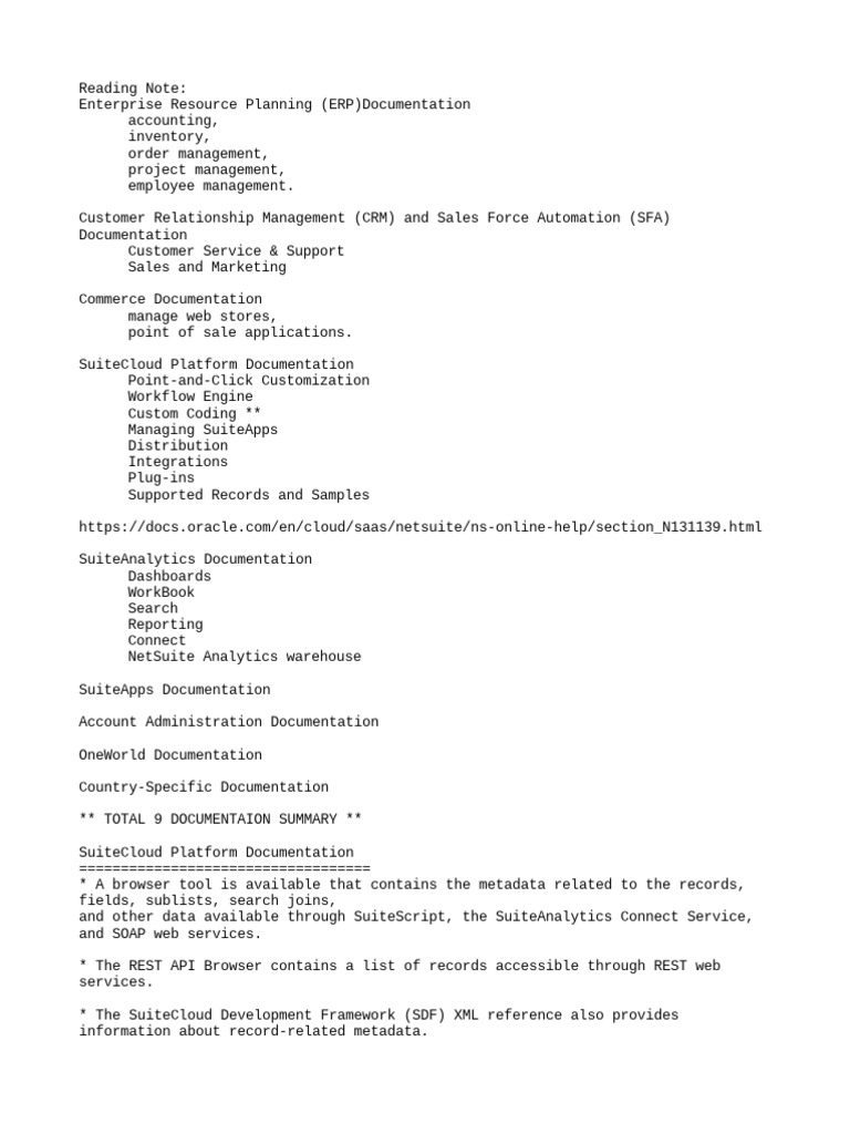 Net Suite | PDF | Computers