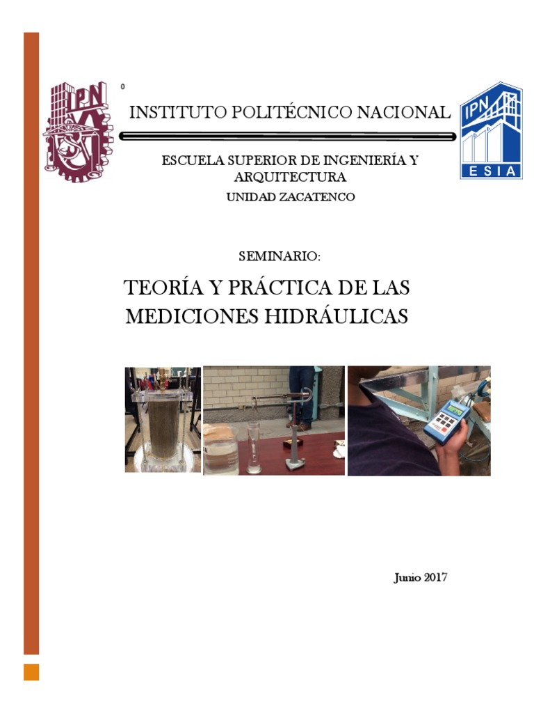 Teoría y Práctica de Las Mediciones Hidráulicas | PDF | Presión | Fuerza