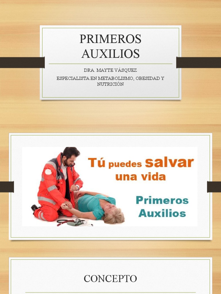 Guía Completa de Primeros Auxilios | PDF | Herida | Quemar