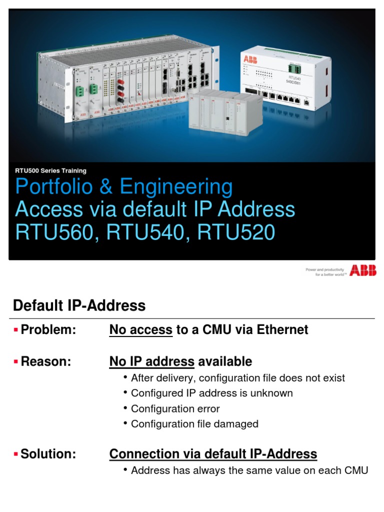 09 1 Default IP Address E | PDF