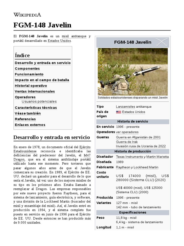 FGM-148 Javelin | PDF