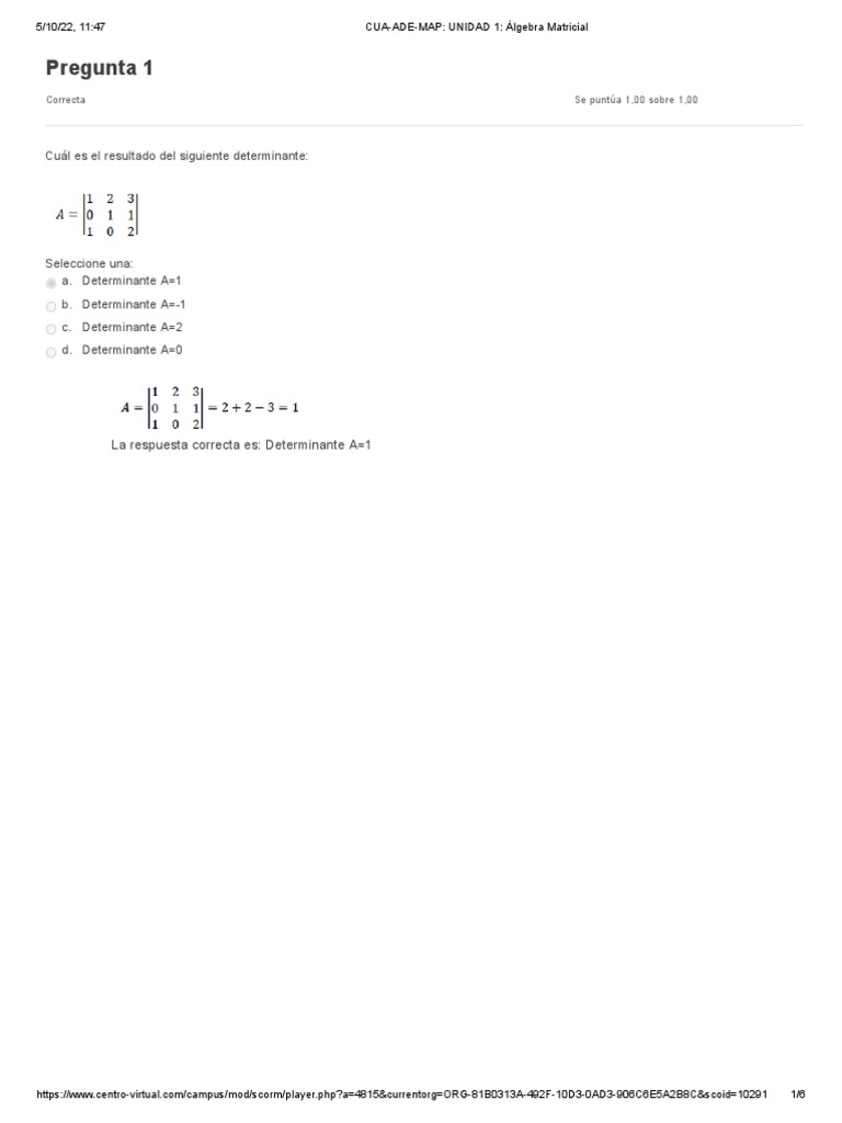 Unidad 1 Matemáticas Aplicadas | PDF