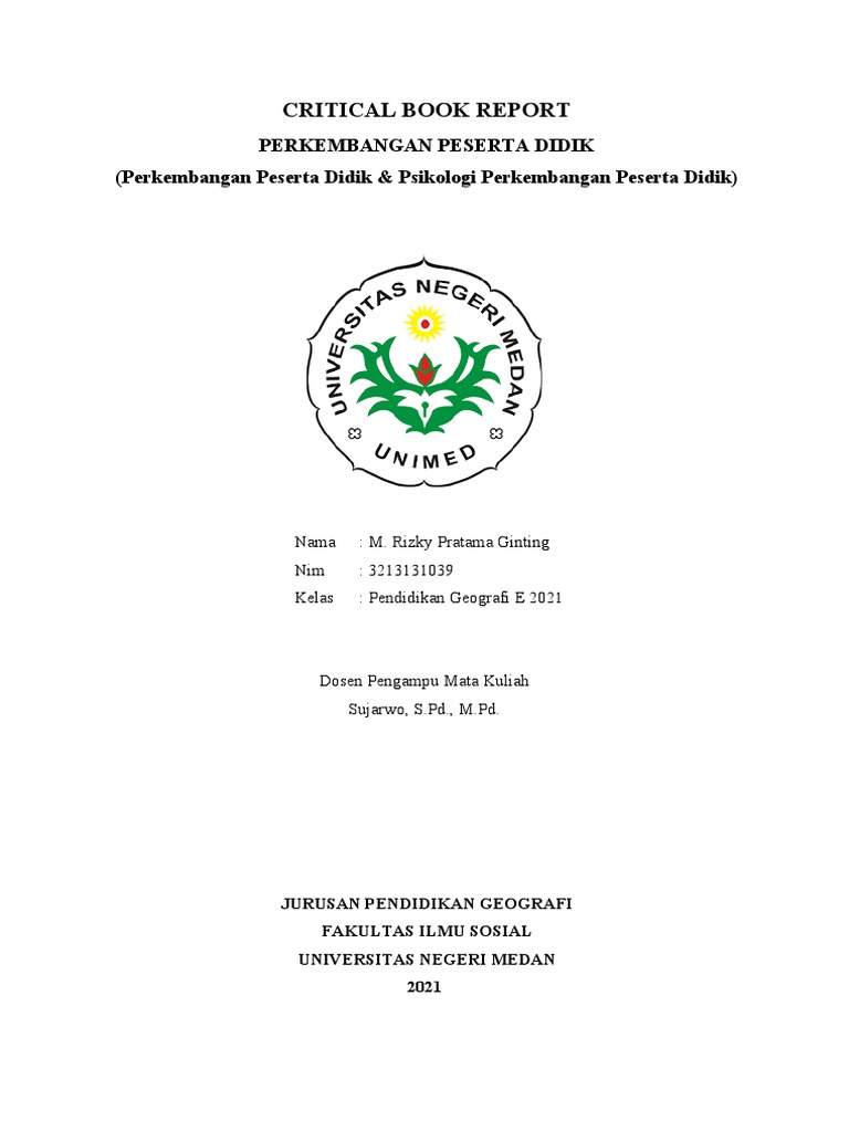 CBR - Perkembangan Peserta Didik - M.Rizky.P.G - E - 2021 | PDF