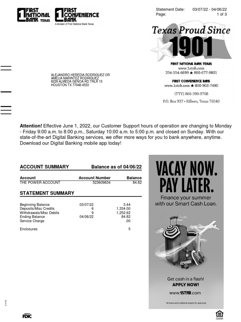 Viewdoc 2 | PDF | Deposit Account | Overdraft