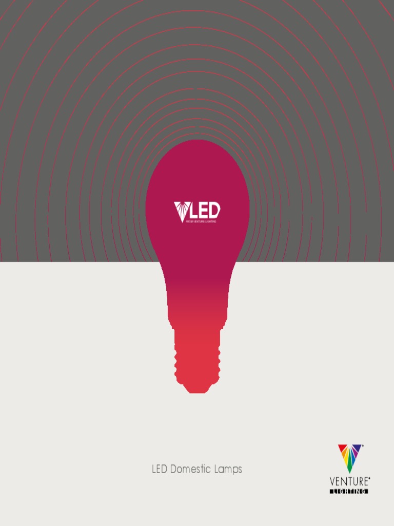 Venture - LED Domestic Lamps | PDF