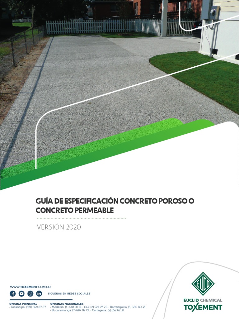 Concreto Poroso-Comprimido | PDF