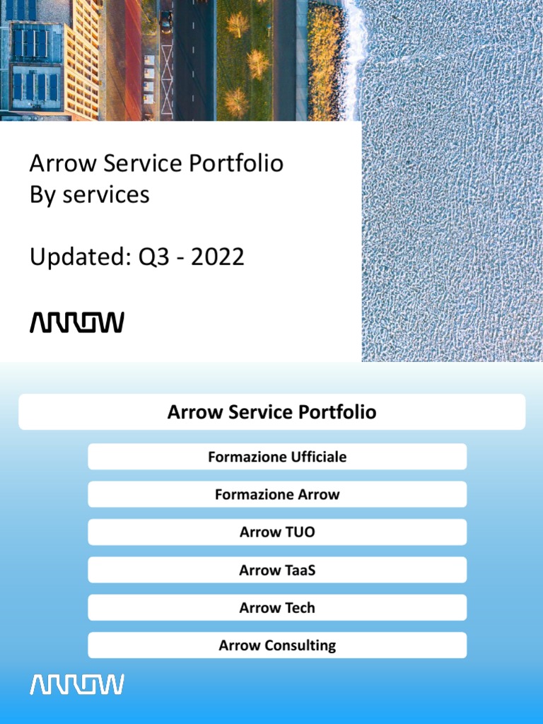 Arrow Service Portfolio Q3 2022 | PDF