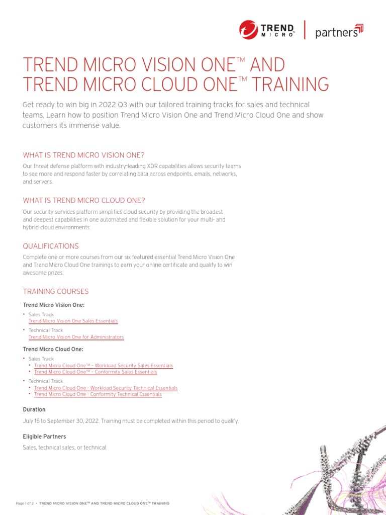 Enablement Campaign Flyer 2022 Q3 | PDF | Cloud Computing | Computing