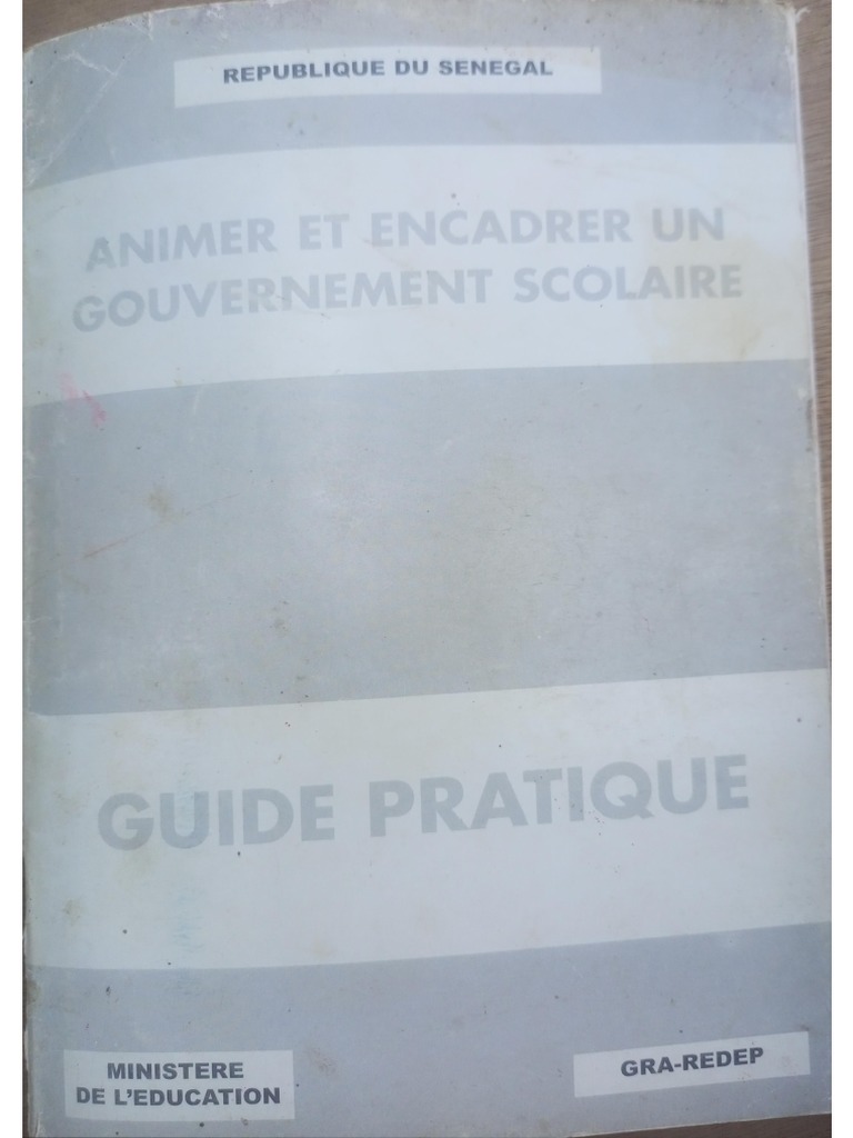 Animer Et Encadrer Un Gouvernement Scolaire | PDF