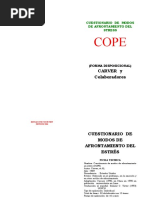 Brief COPE Inventory | PDF