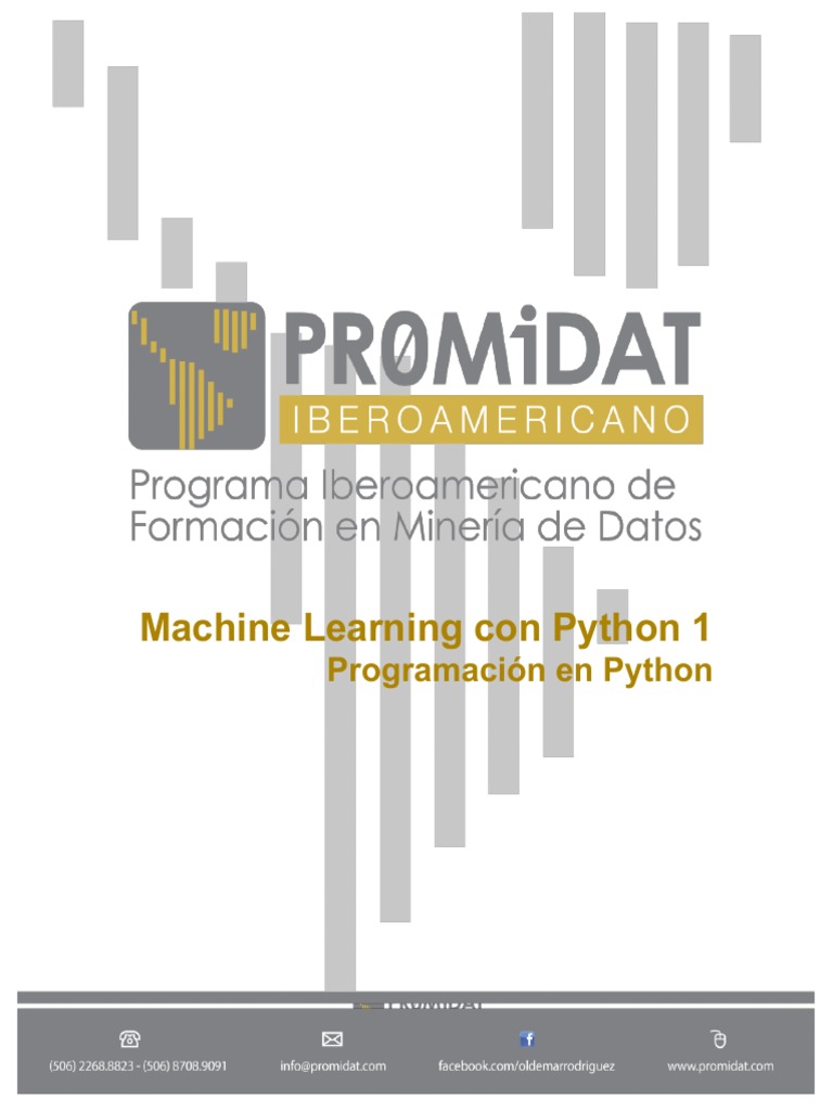MD105 Machine Learning en Python 1.282111123 | PDF | Lenguaje de programación | Python (lenguaje ...