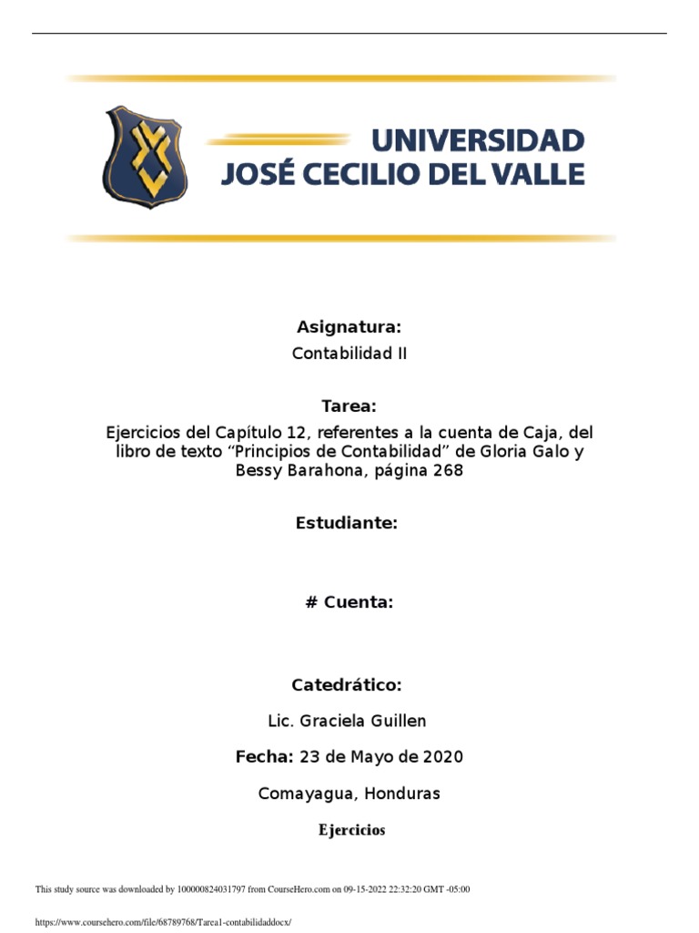 Tarea1 Contabilidad | PDF | Negocios económicos | Business