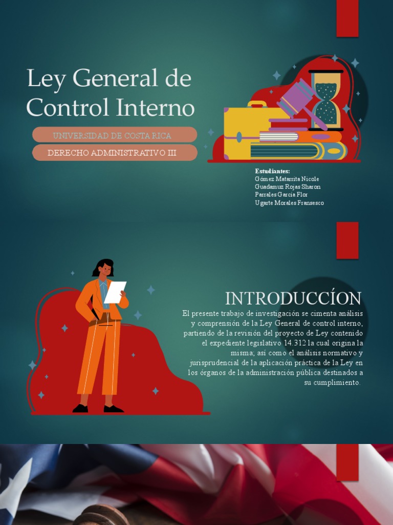 Ley General de Control Interno, Costa Rica | PDF | Auditoría | Contralor