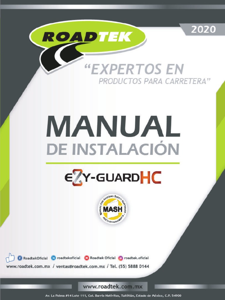 Manual Instalación EZY GUARD HC | PDF