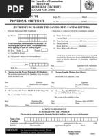 Specimen Verification Certificate (Annexure J) | PDF | Government And Personhood | Government