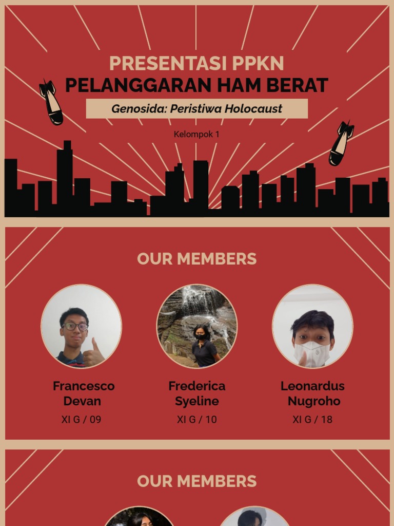 Presentasi PPKN Genosida | PDF | Politik | Ilmu Sosial