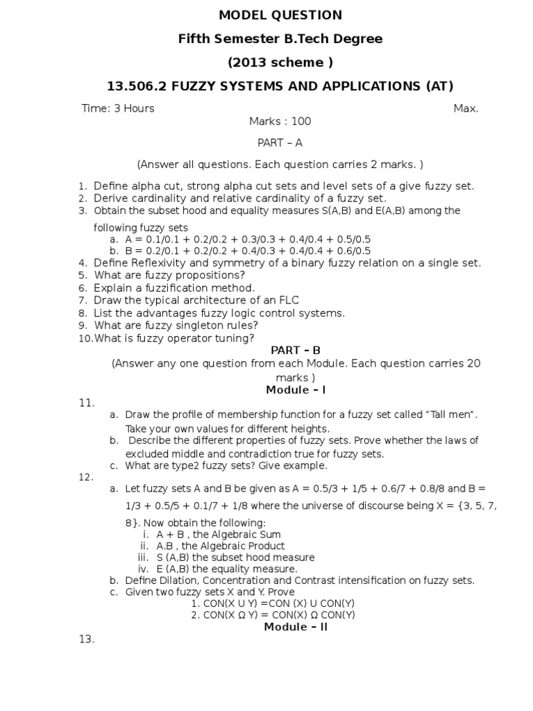Fuzzy Fuzzy Model 2015 Uty Pdf Fuzzy Logic Mathematical Logic 7204