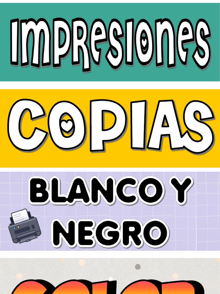 LETREROS | PDF