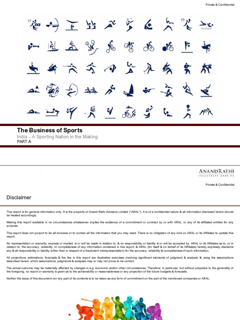 Business of Sports - Anand Rathi Advisors - Part A | PDF | Economic ...