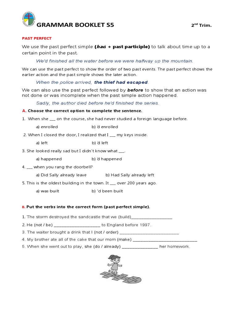 Grammar Booklet S5 | PDF | Linguistic Morphology | Grammar