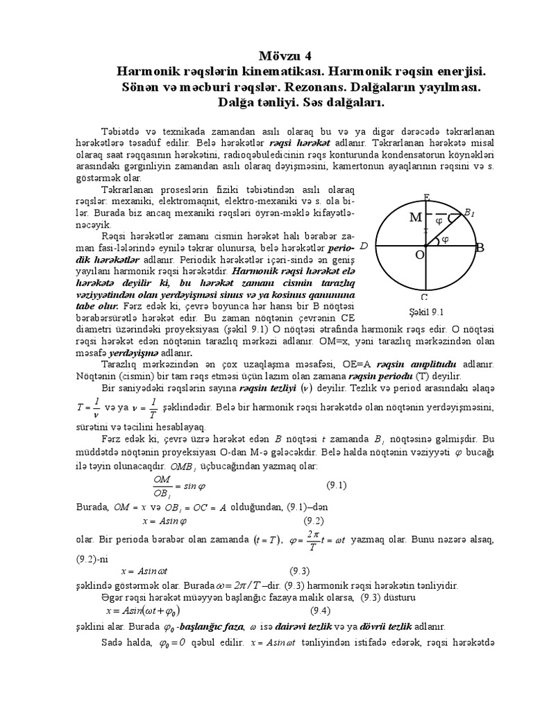 Muhazire 4 Fizika | PDF