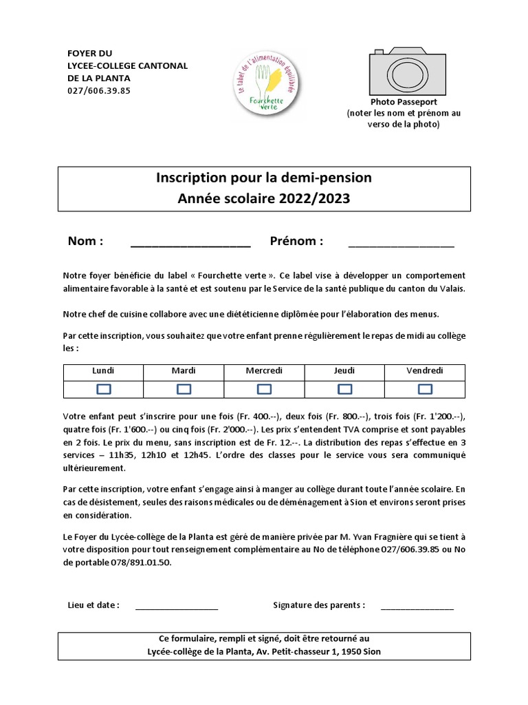Que Signifie Demi Pension Interne – FZPY