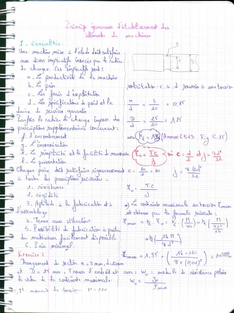 Elèment de Machine | PDF