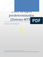 Tablas MTM PDF | PDF | Ingeniería | Fabricación e ingeniería