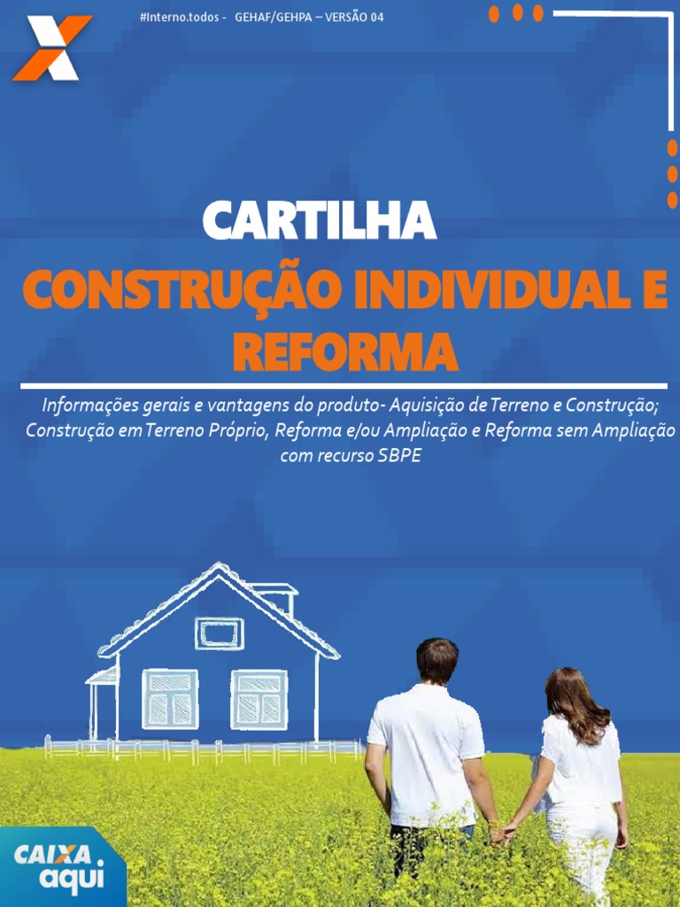 Cartilha de Construção e Reforma CAIXA | PDF | Desperdício | Crédito