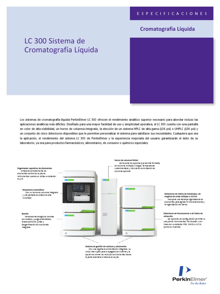 LC 300 Spec Sheet - Español | PDF