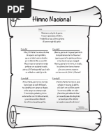 Letra Del Himno Nacional Mexicano | PDF