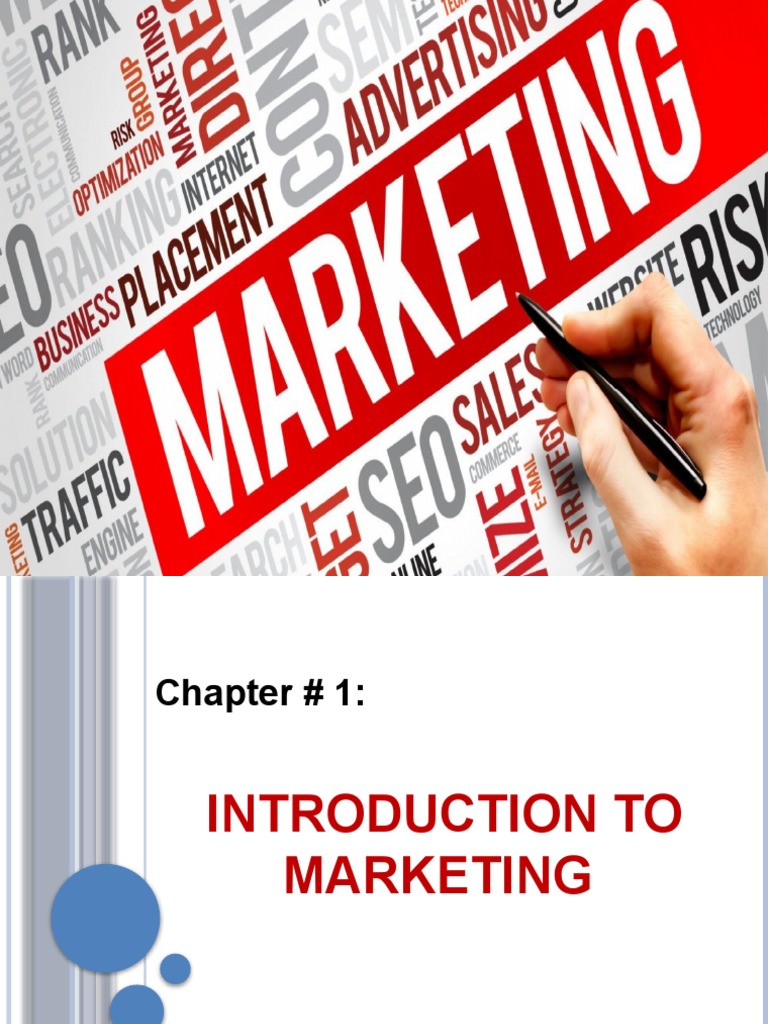Chapter 1 - Principle of Marketing | PDF | Marketing | Sales
