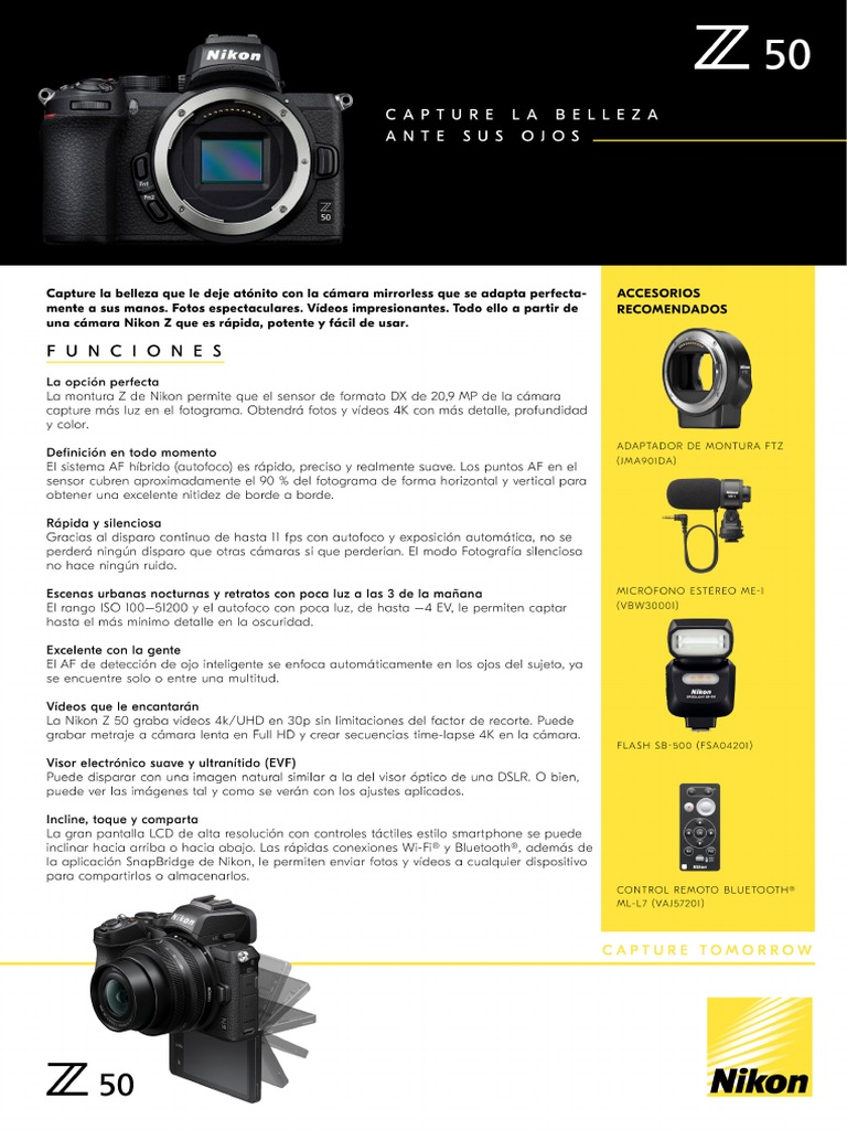 Leaflet S Line Z50 Low-Res Es-Es - Original | PDF