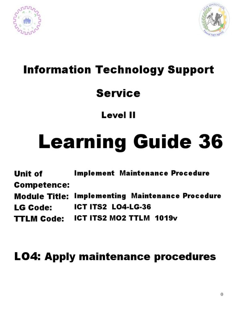 Lo4 Types of Maintenance | PDF | Troubleshooting | Bios