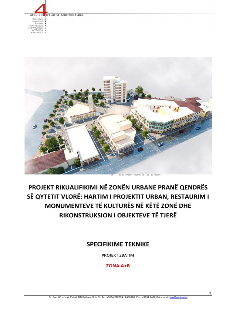 Projekt Rikualifikimi Në Qytetin Vlorë | PDF