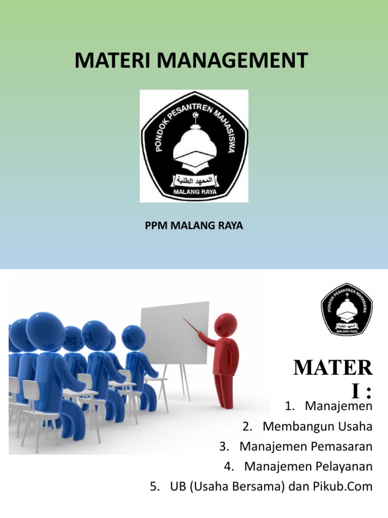 MATERI PPT Manajemen | PDF
