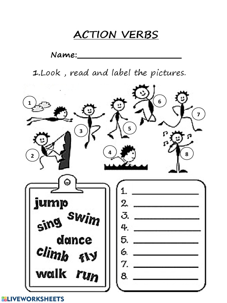 Action Verbs | PDF | Art | Technology & Engineering