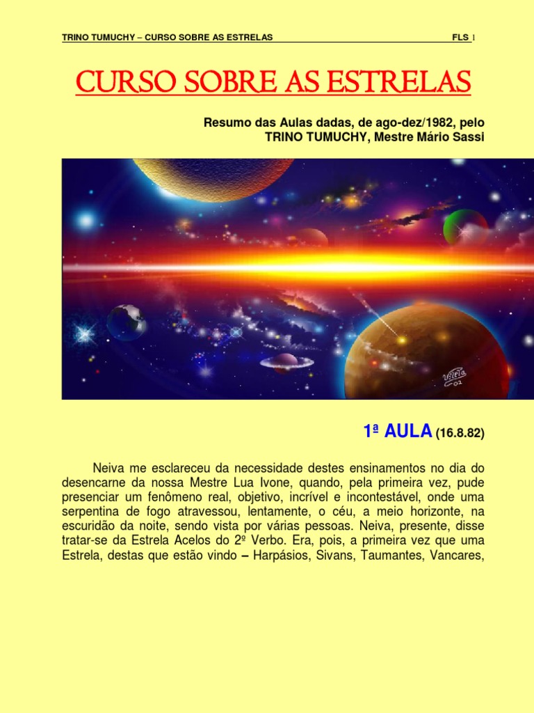 Curso Sobre As Estrelas Pdf